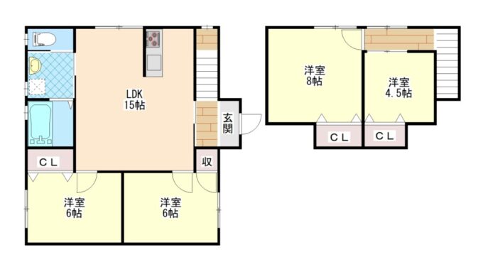 MKハイツ添田 9号地 4LDK+倉庫付き – さくらトータルライフ